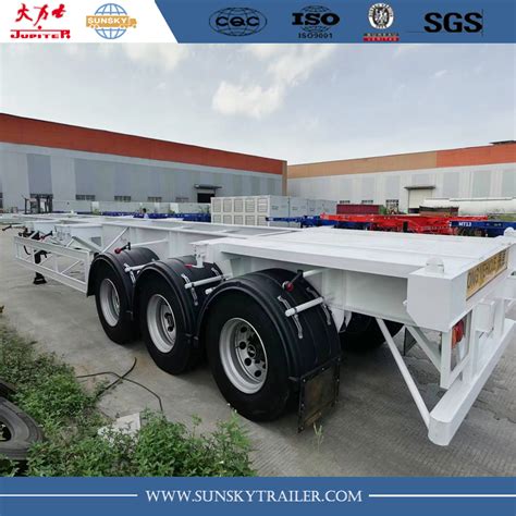 Factory Price Container Hauler Trailer For Salecontainer Hauler