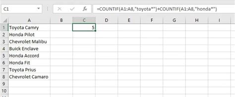 The COUNTIF Function In Excel GoSkills