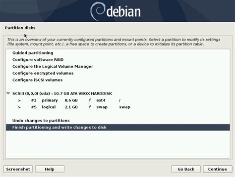 Install Debian 10 Buster Gui