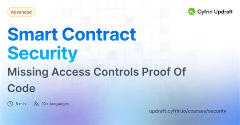 Video Your First Audit Passwordstore Missing Access Controls Proof