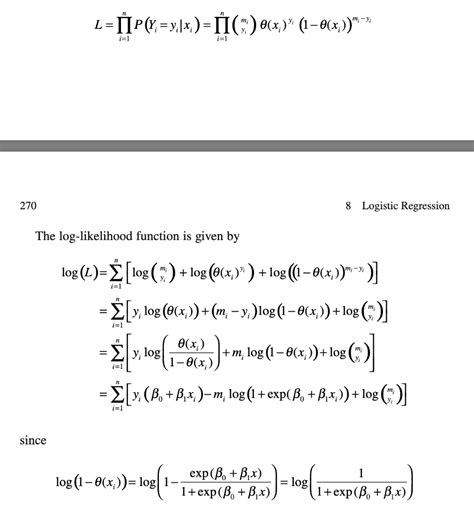 Solved For the model log θ x θ x β β x a Show that Chegg