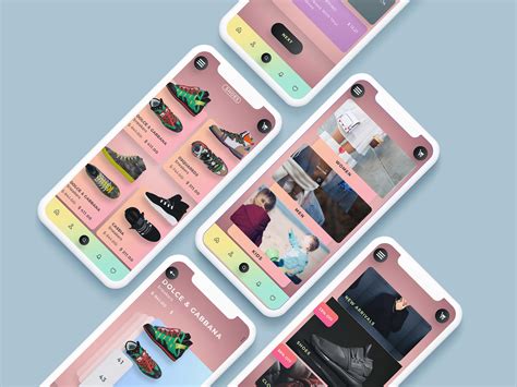 Online Shop Mobile Ui Design On Behance