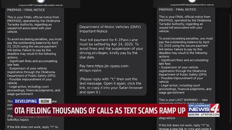 Ota Fielding Thousands Of Calls As Text Scams Ramp Up Oklahoma City