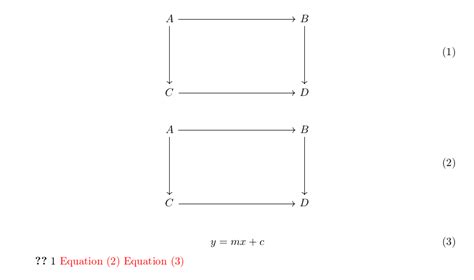 Cross Referencing Using Cref For Diagrams And Equations Tex