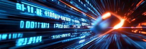 A Futuristic Digital Data Flow Concept Symbolizing Speed Innovation