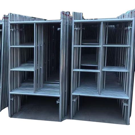 Build Steel Fabricated Ladder Modular Scaffolding Frame For Construction Steel Frame