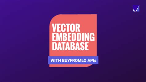 Embedding Vector Array Database Generator