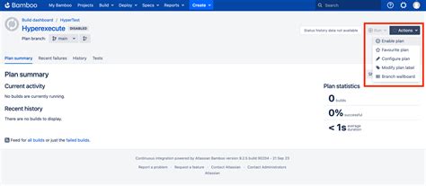 Bamboo Ci Lambdatest
