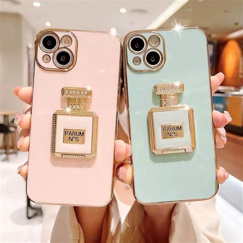 Jual Softcase List Gold Stand Holder Parfume Oppo A3s A5s A12a7 A11k F9