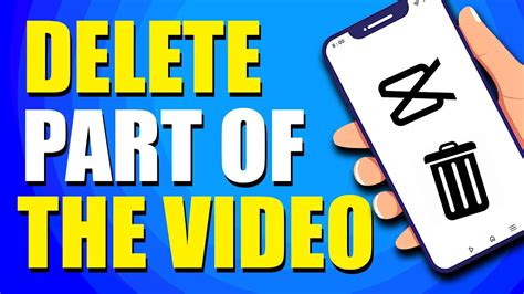 How To Delete Part Of A Video On CapCut Easy Way YouTube
