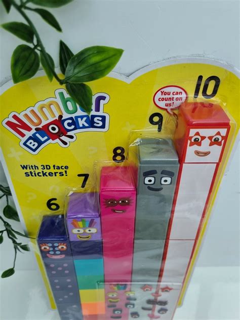 Buy Numberblocks Cbeebies 1 5 6 10 And 11 15 Number Blocks Letter Tiles Alphablocks Online At
