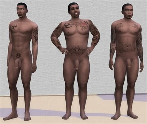 Six Black Male Pornstars With Tattoos The Sims 4 Sims Loverslab