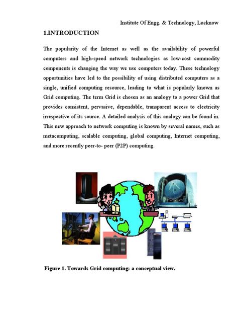 Figure 1 Towards Grid Computing A Conceptual View Pdf Grid Computing Communications