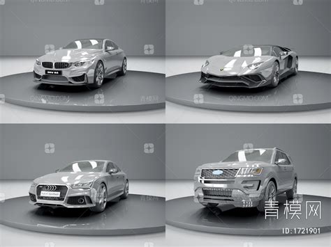 【交通工具 汽车3d模型】 现代vr有灯光有贴图max2016交通工具 汽车3d模型下载 Id1721901 免费3dmax模型库 青模3d模型网