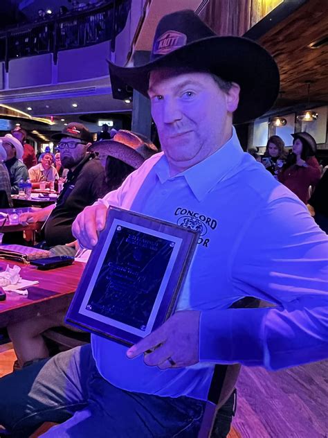 Tyler L Award Concord Tractor