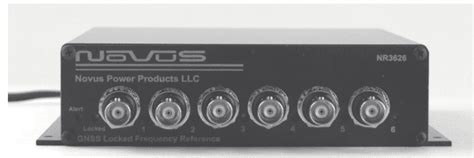 Six Channel 10 MHz GNSS GPS Disciplined Oscillator With External Synchronization Capability To