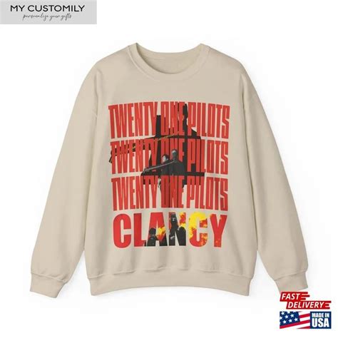 Twenty One Pilots Clancy 2024 Album Tour Unisex Crewneck Sweatshirt