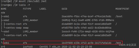 （三）centos7案例实战—vmware虚拟机硬盘挂载与卸载 centos7 磁盘卸载 csdn博客