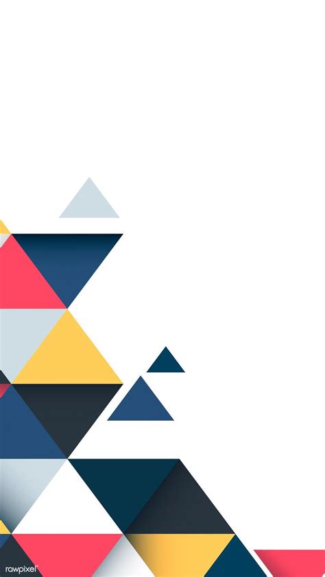 Abstract Multicolor Geometric Background Vector