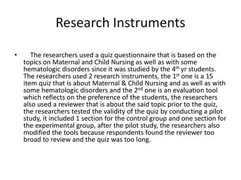 What Are The Different Types Of Research Instrument At Darlene Colon Blog