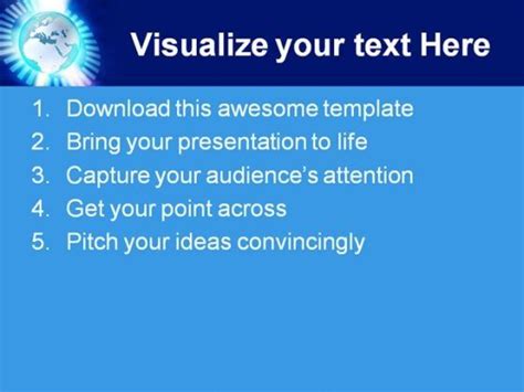 Binary Blue Earth Powerpoint Templates And Powerpoint Backgrounds 0411