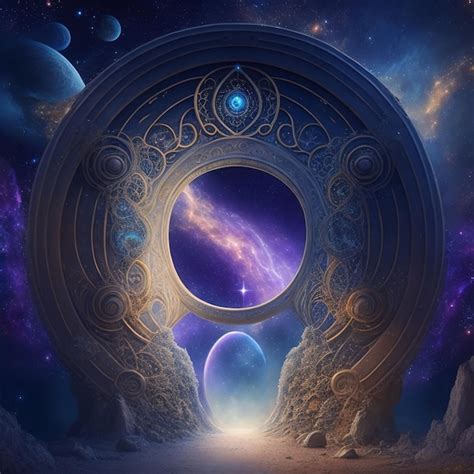 Premium Ai Image Interdimensional Gateway