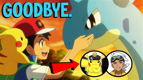 Ash Ketchum Reunites With Lapras Youtube
