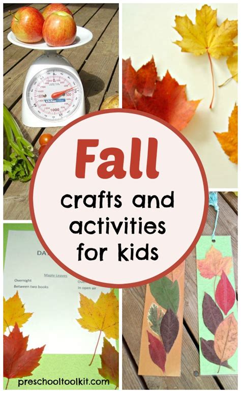 Fall Theme Activities For Preers