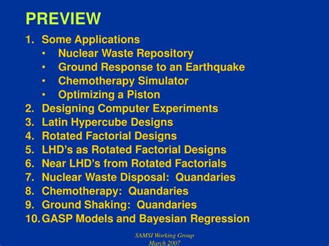 ppt issues in the design and analysis of computer experiments