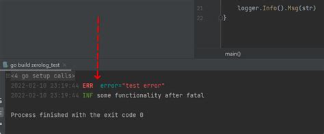 ability to use err method without msg · issue 410 · rs zerolog