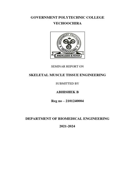 abhishek b pdf tissue engineering muscle contraction