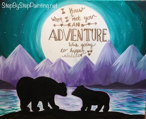 Bear Painting Step By Step Acrylic Tutorial With Pictures Bear