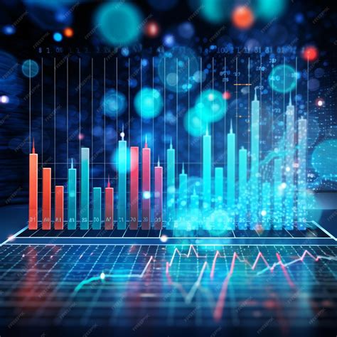 Premium Photo Chart Of Business Data Graph Diagram And Growth Financial Graphic Report Information