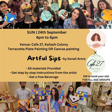 Sonali Arora On Linkedin Art Is All We Need And Maybe Some 🍸 🍹 💜 🔅 Join Us For Next…