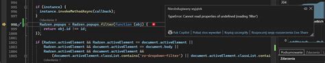 radzensplitbutton js error blazor server radzen