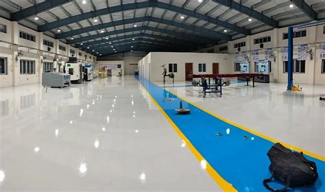 Industrial Epoxy Floor Coating Service 1 L At ₹ 42 Sq Ft In Tiruppur