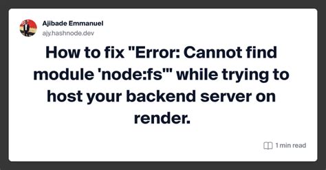Render Node Js Backend Ajibade Emmanuel