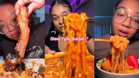 Mukbang Tiktoks Mukbang Compilation Part Youtube