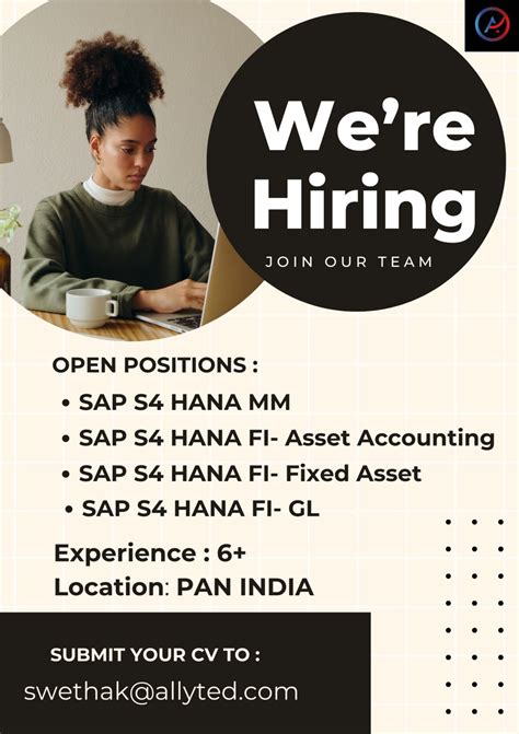 Hiring Sapjobs Saphiring Sapconsultant Sapmm Sapfi Sapgl… Swetha K