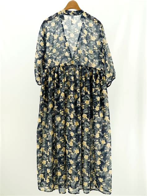 Kelen（ケレン） Vintage Flower Dress Coat “madi” Lkl23hop2004 Lkl23hop2004