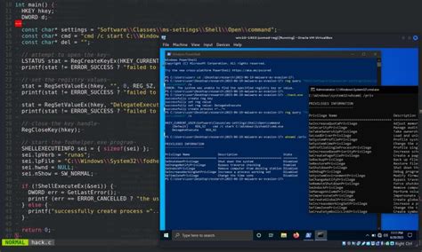 Malware Avvm Evasion Part 17 Bypass Uac Via Fodhelperexe Simple C Example Zhassulan