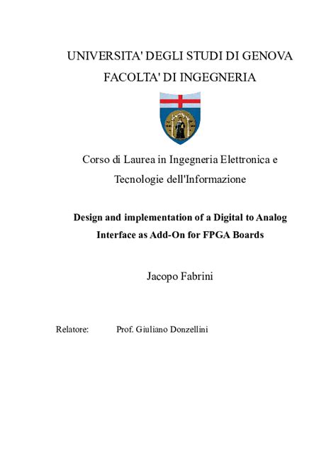 Pdf Design And Implementation Of A Digital To Analog Interface As Add