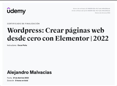 Alejandro Malvacias On Linkedin Im Happy To Share That Ive Obtained