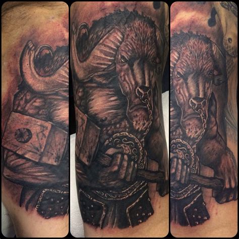Minotaur Tattoo Meaning Design Talk