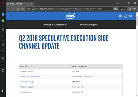 here comes the next spectre vulnerability spectre v4 cpu ghacks