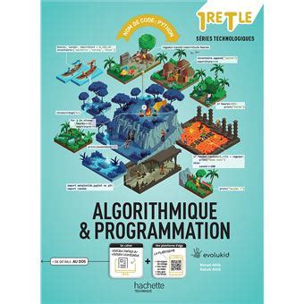 Nom de code Python Cahier d algorithmique et de programmation re Tle techno Manuel élève Éd
