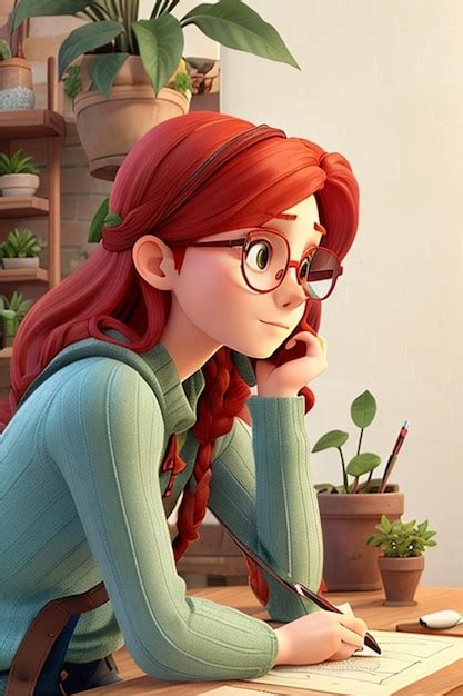 Premium Photo Student Character