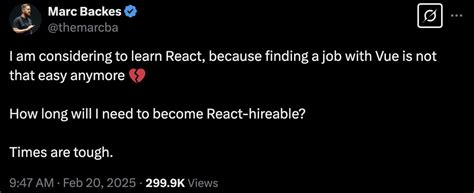 Marc Backes Is The Admin Of The Largest Vuejs Community On Twitter Vue Oleg Olenev