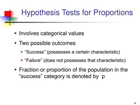 Ppt Week 8 Fundamentals Of Hypothesis Testing One Sample Tests