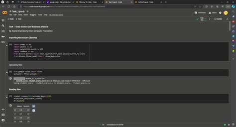 Arpita Chakraborty On Linkedin Task1 Gripaugust2024 Python Machinelearning Gripaugust2024